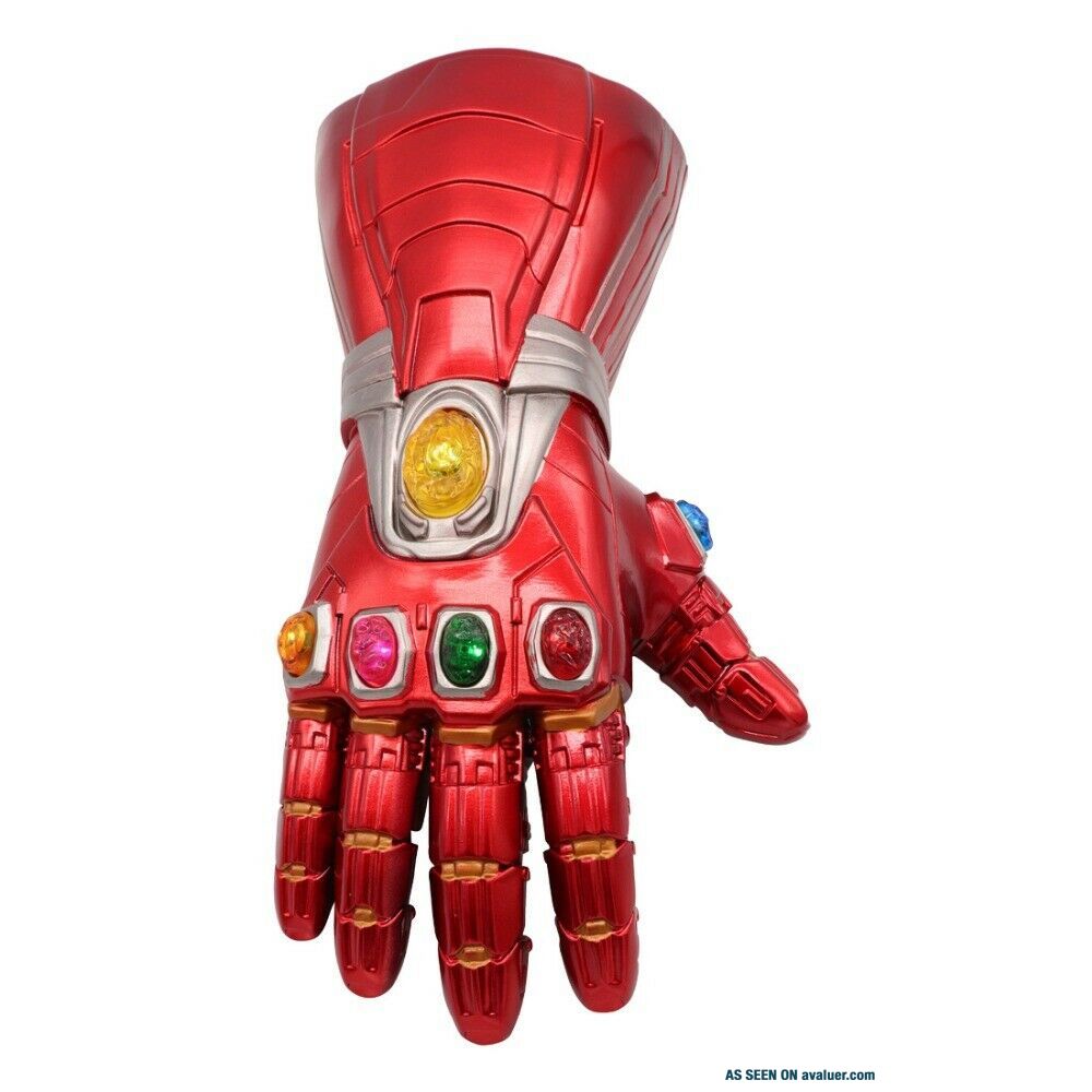 Avengers Endgame Iron Man Infinity Gauntlet Gemstone Movable LED Light ...