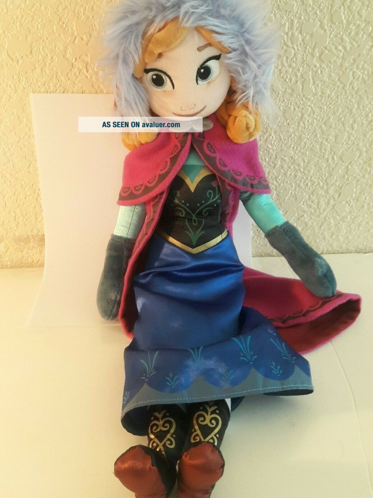 Disney Store Princess Anna Stuffed Plush Doll Frozen 20 " | #9096257