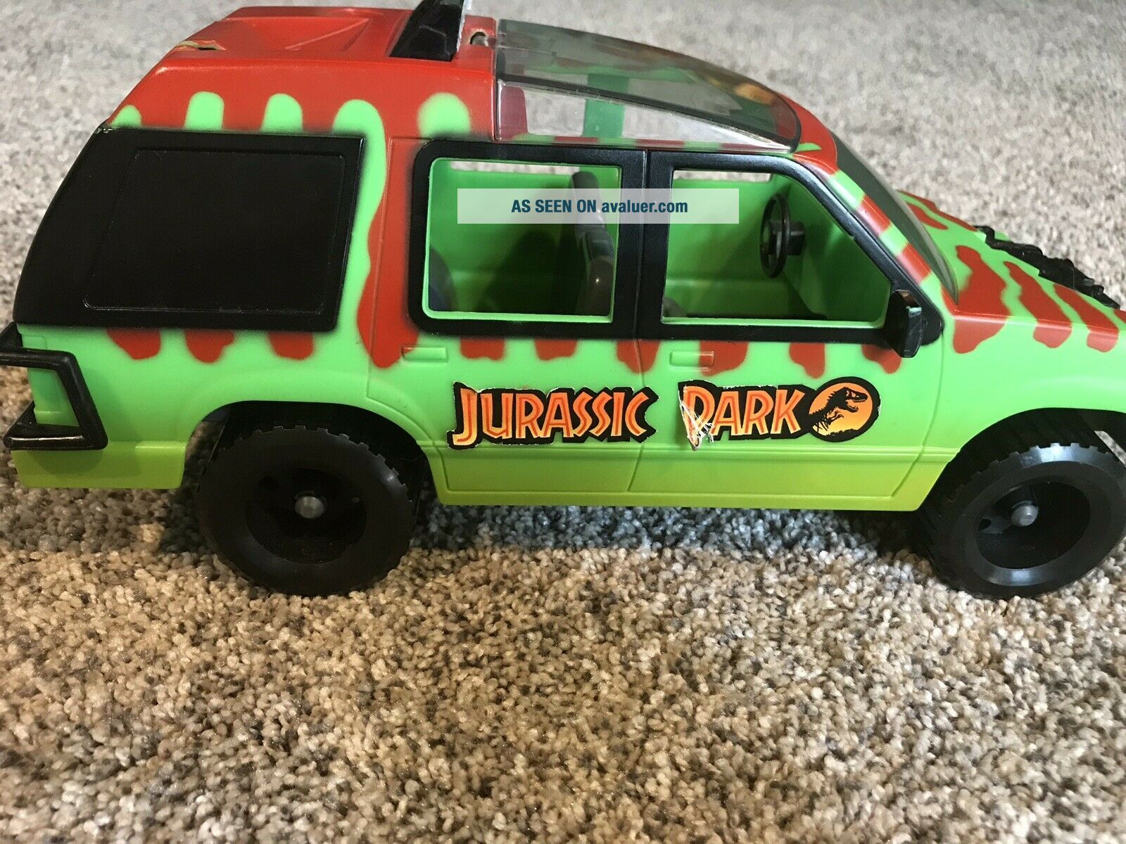 1993 Kenner Jurassic Park Jungle Explorer Vehicle And Dr Grant | #9102332