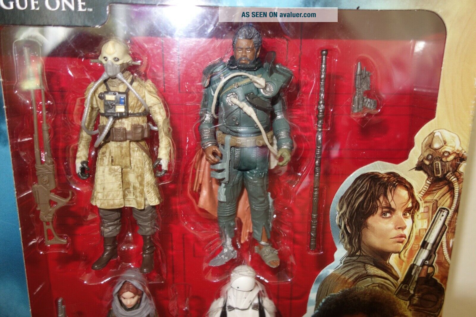 STAR WARS ROGUE ONE JEDHA REVOLT DISNEY HASHBRO ACTION FIGURES AGE 4 ...