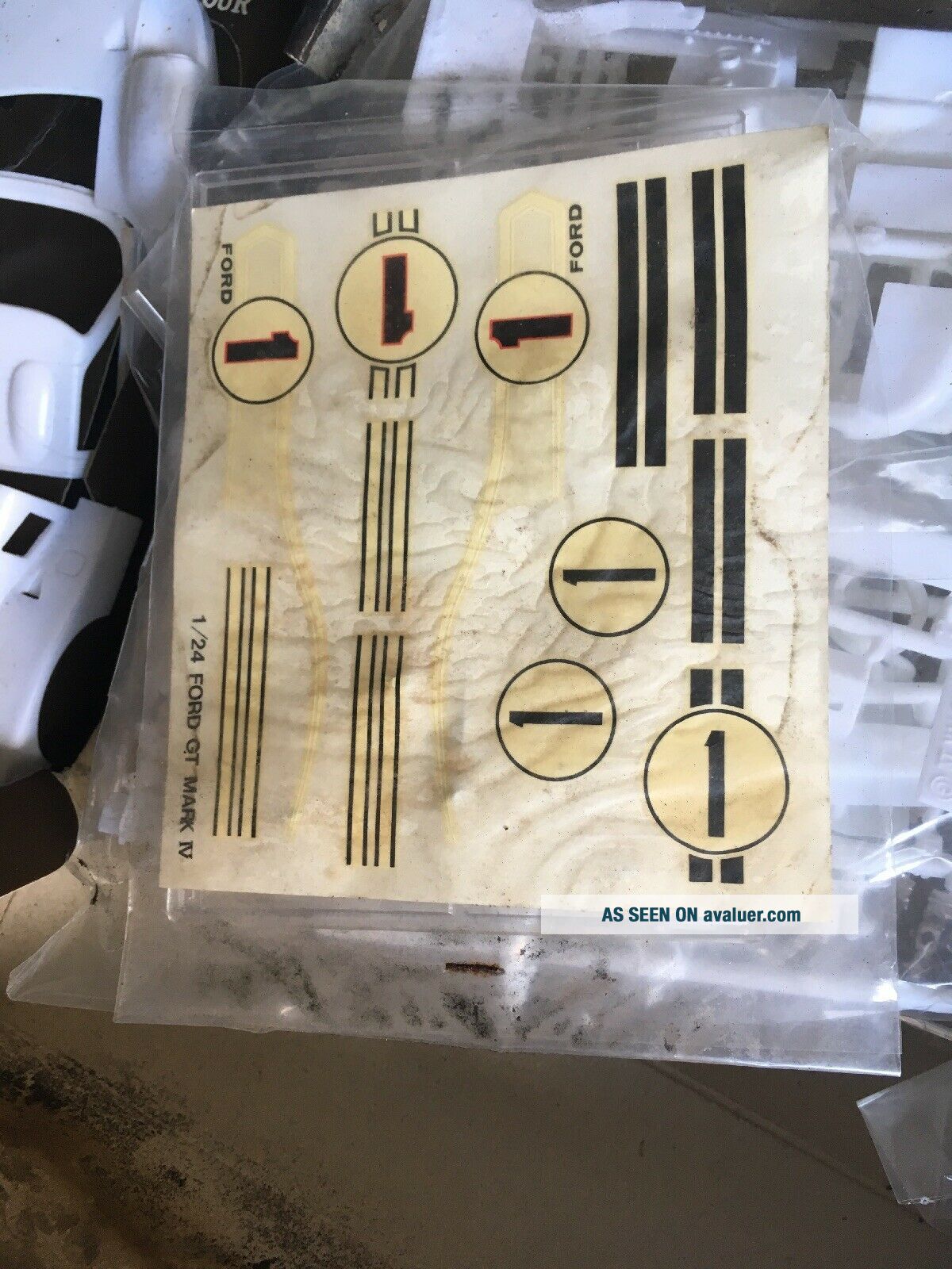 FORD GT MARK IV MkIV IMC UNION PARTS KIT 1:25 With Decals | #9090260