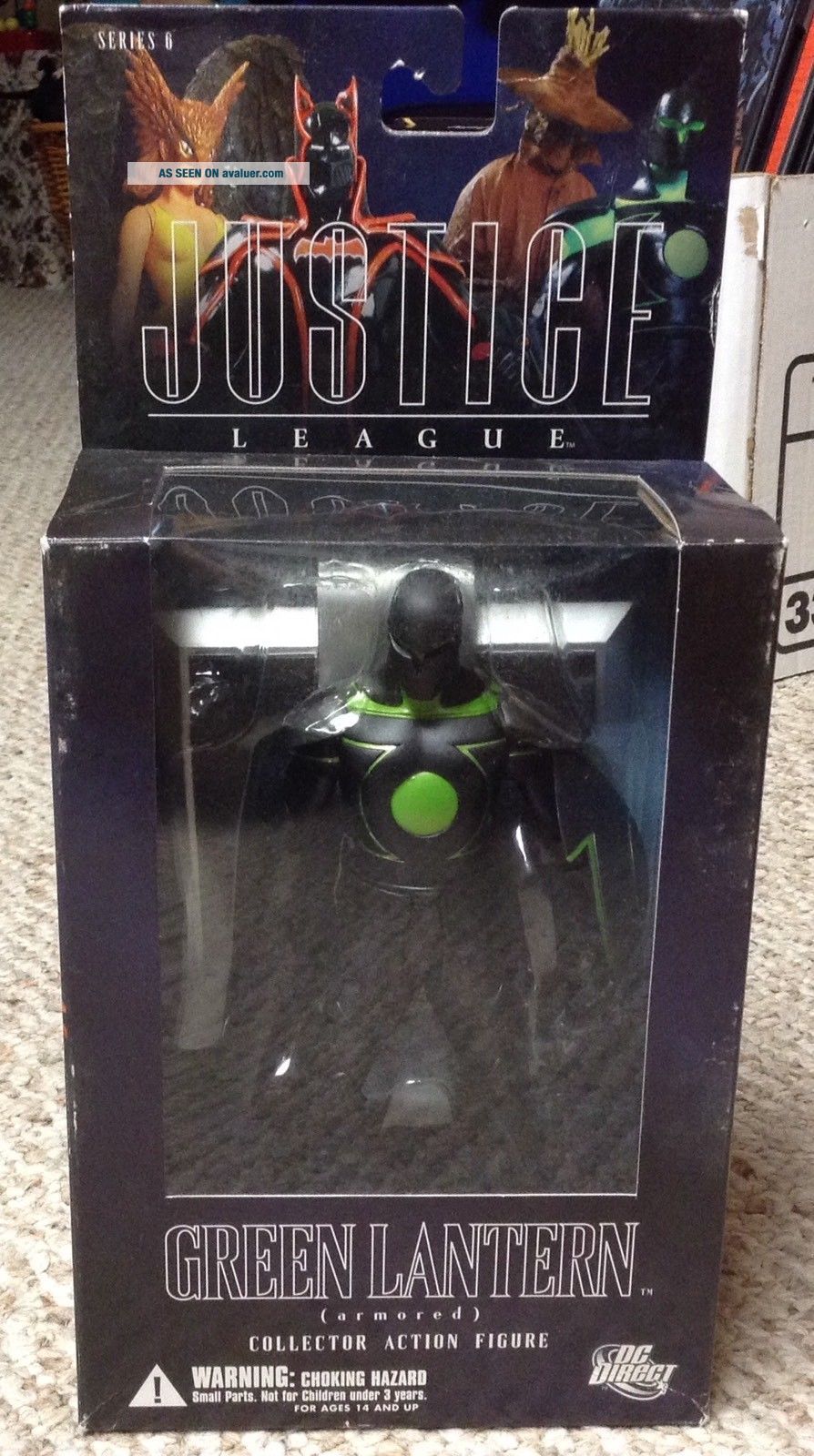 DC Direct Alex Ross Justice League ARMORED GREEN LANTERN Action Figure ...