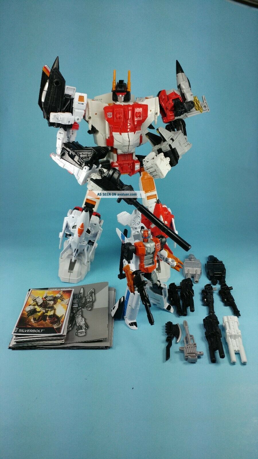 Transformers Combiner Wars Superion (with Alpha Bravo, Quickslinger ...