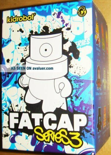 Kidrobot Fatcap Series 3 Shok 1 Grenade Graffiti Art Toy Figure | #9105094
