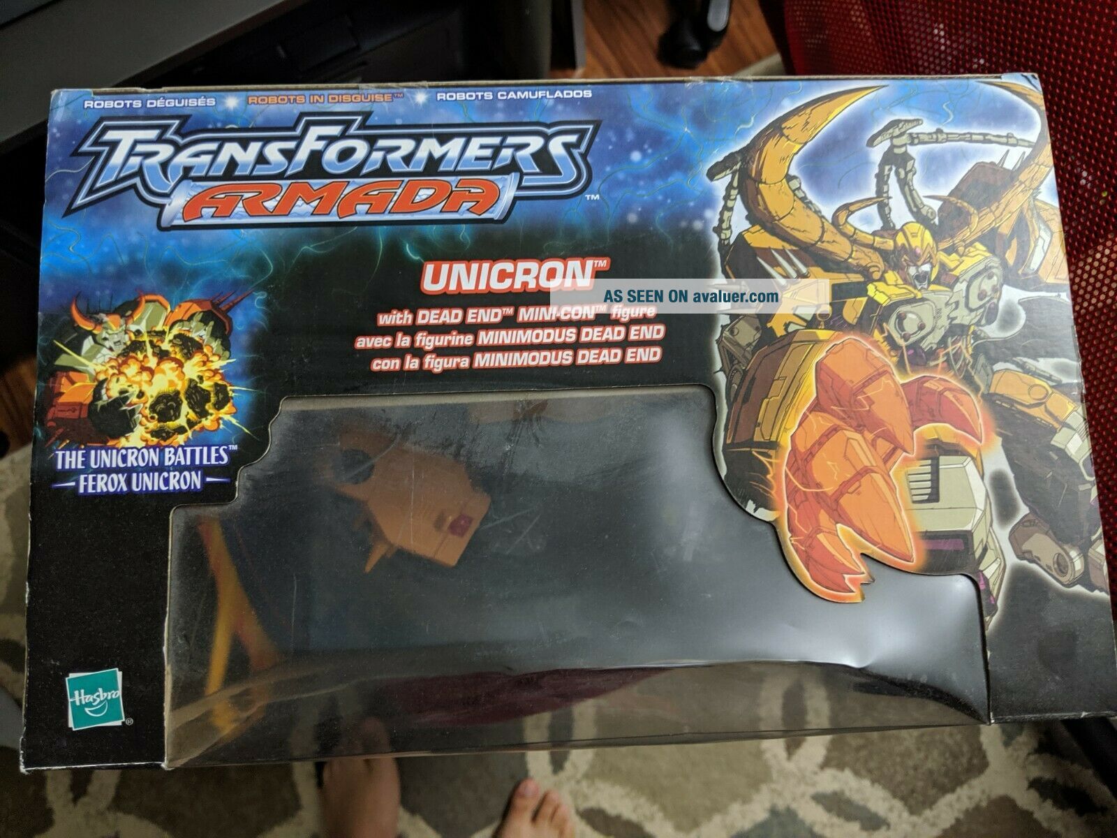 Hasbro Unicron W/ Dead End Mini Con Transformers Armada Action Figure ...