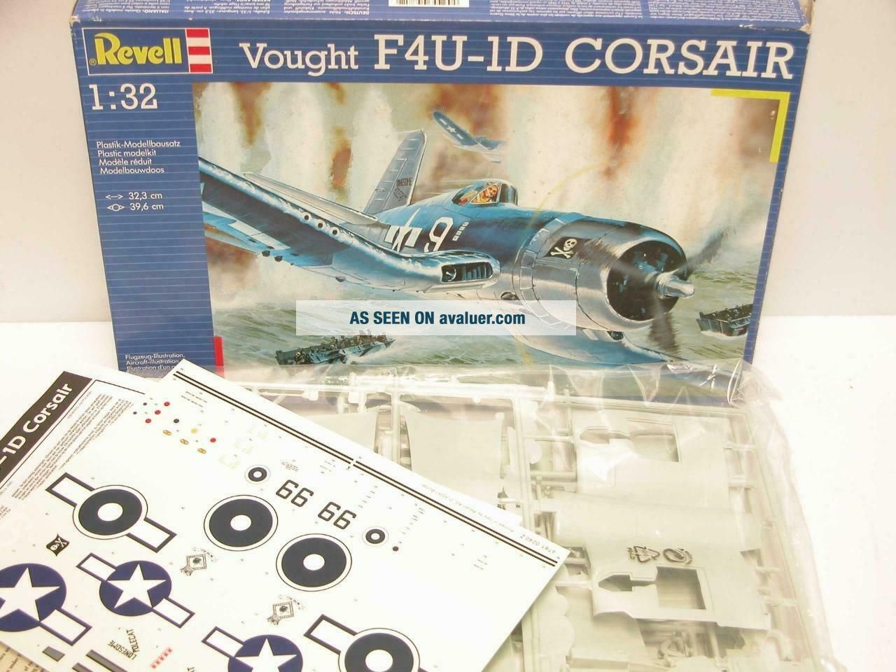 1/32 Revell Germany Vought F4U - 1D Corsair Plastic Scale Model Kit ...