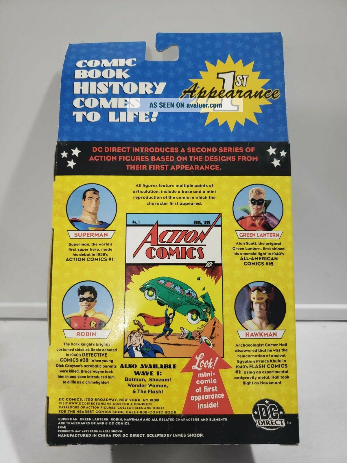DC Direct - First Appearance Superman Collector Action Figure | #9119707