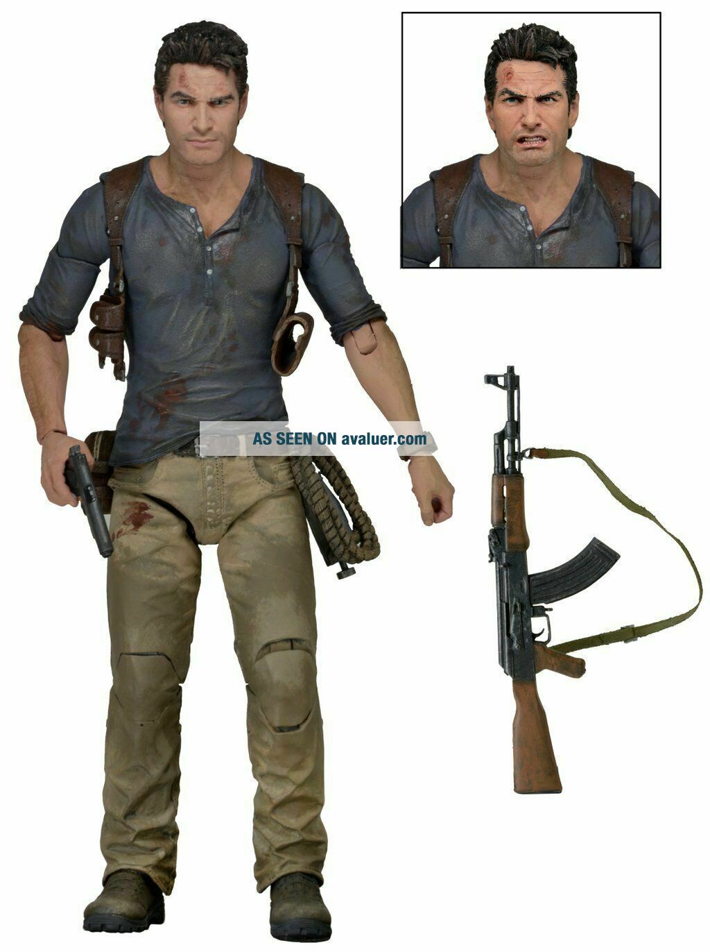 NECA Uncharted 4 Nathan Drake Ultimate 7 " Action Figure 1:12 | #9127867