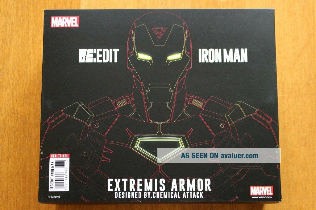 Sentinel RE:EDIT IRON MAN 02 Extremis Armor Action Figure Marvel Japan ...