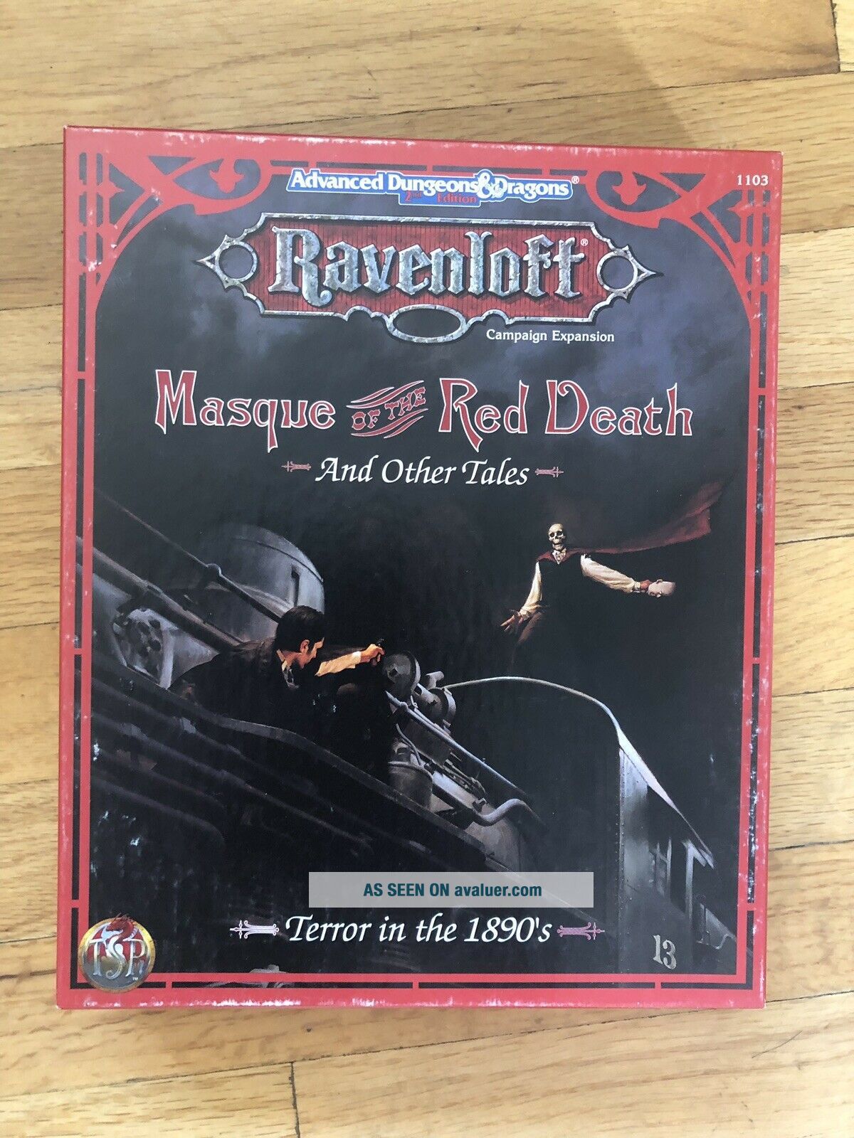 Masque Of The Red Death - Ravenloft AD&D 2nd Edition COMPLETE Boxed Set ...
