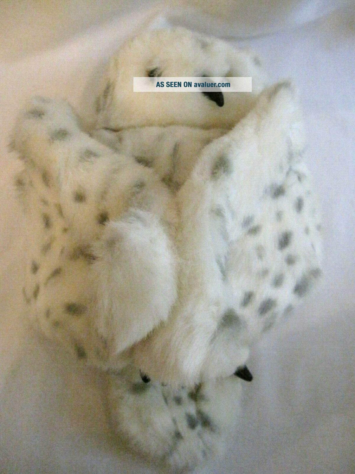 Folkmanis Snowy White Owl Hand Puppet Full Body Stuffed Animal Plush ...
