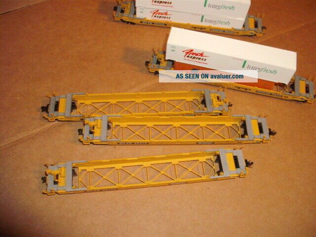 N Scale Deluxe Innovations Twin Stack Or Maxi Stack Cars | #9165469