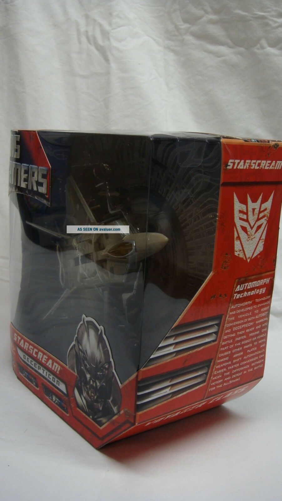 TRANSFORMERS MOVIE STARSCREAM AUTOMORPH TECHNOLOGY VOYAGER CLASS NEAR ...