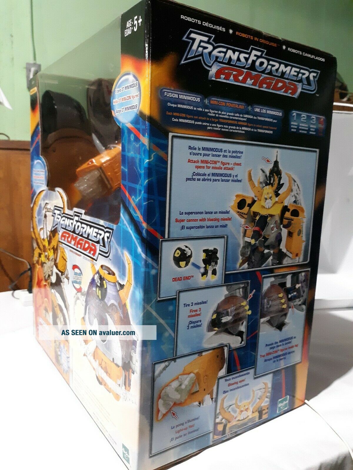 Hasbro Unicron W/ Dead End Mini Con Transformers Armada Action Figure ...