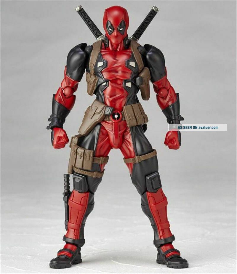 Kaiyodo Revoltech Yamaguchi Deadpool Action Figure X - Men Toy | #9164825