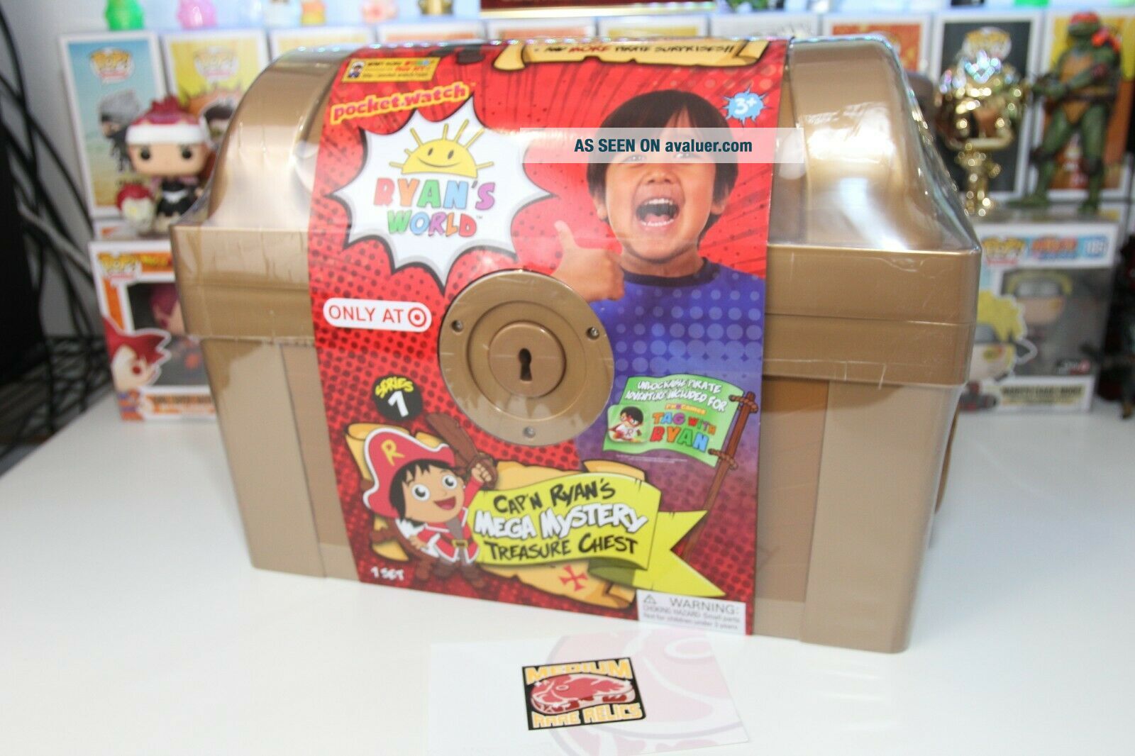 Ryan ' S World Target Exclusive Mega Mystery Treasure Chest Factory ...