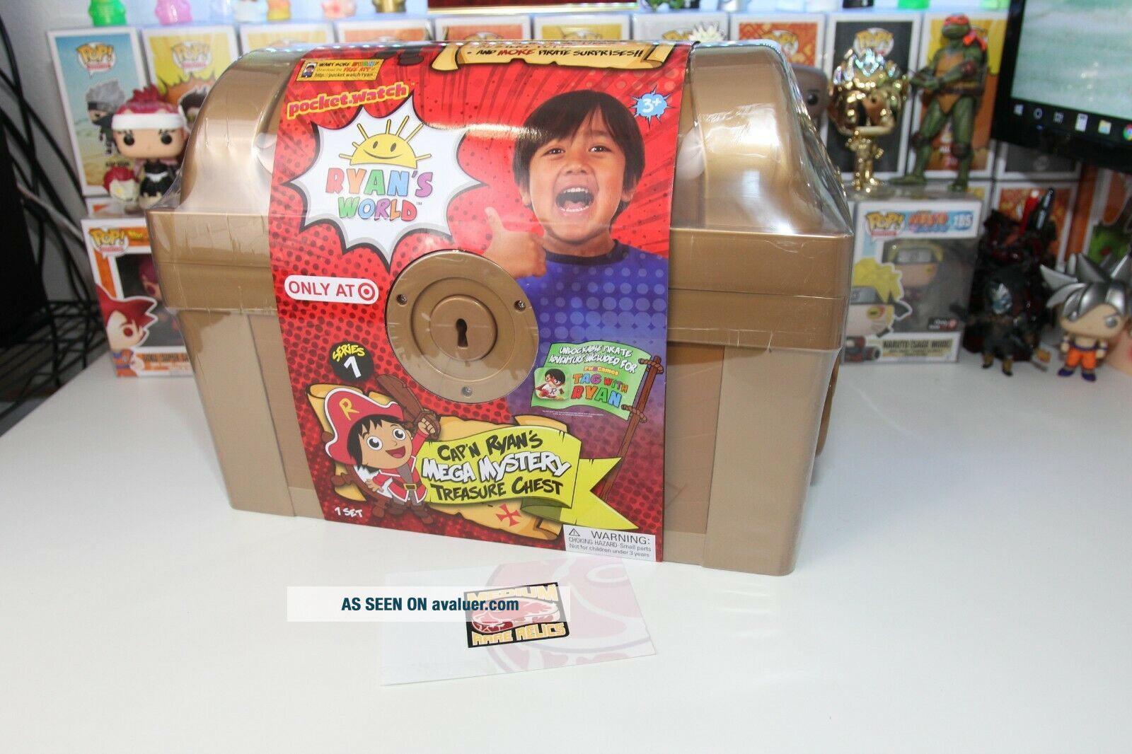 Ryan ' S World Target Exclusive Mega Mystery Treasure Chest Factory ...