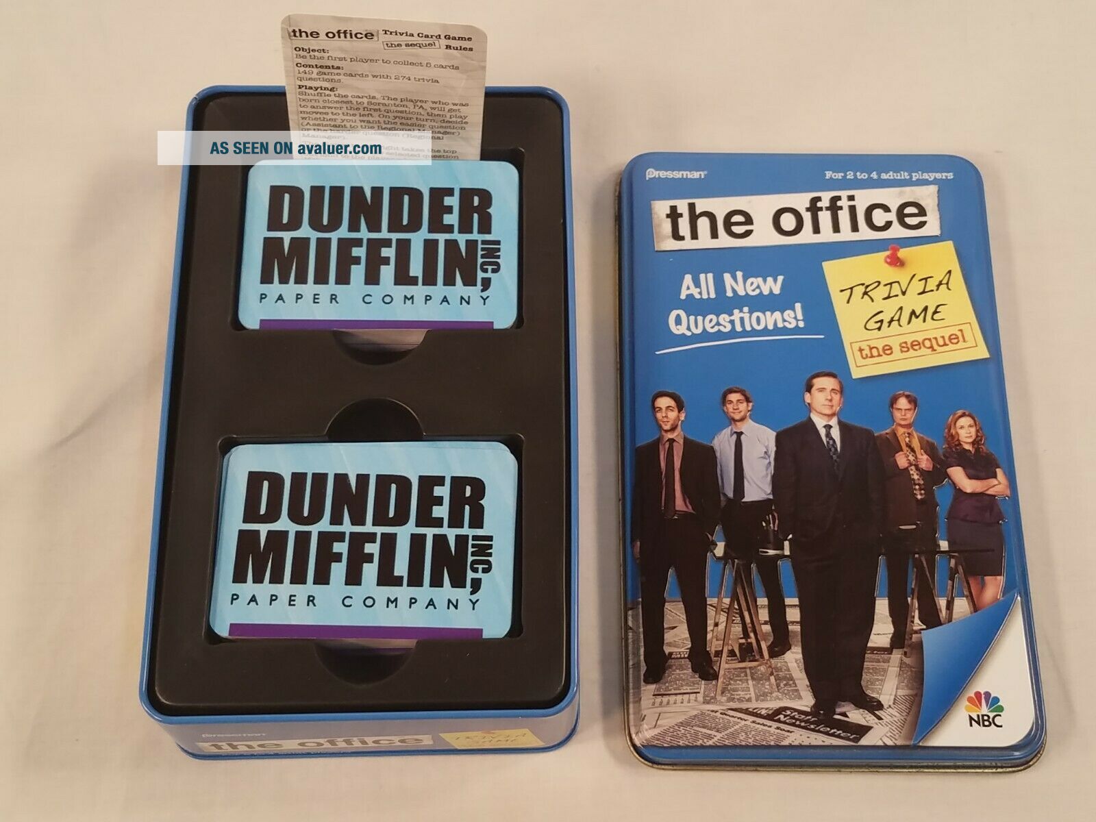 The Office Trivia Game: The Sequel - Complete - - Blue Tin | #9192406