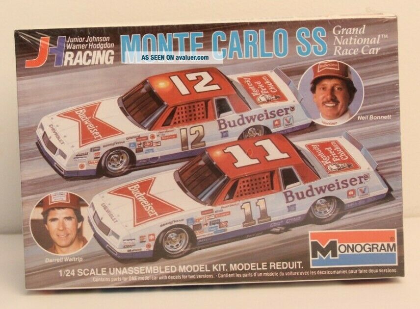 1/24 Scale Monogram Budweiser Monte Carlo Grand National Plastic Model ...
