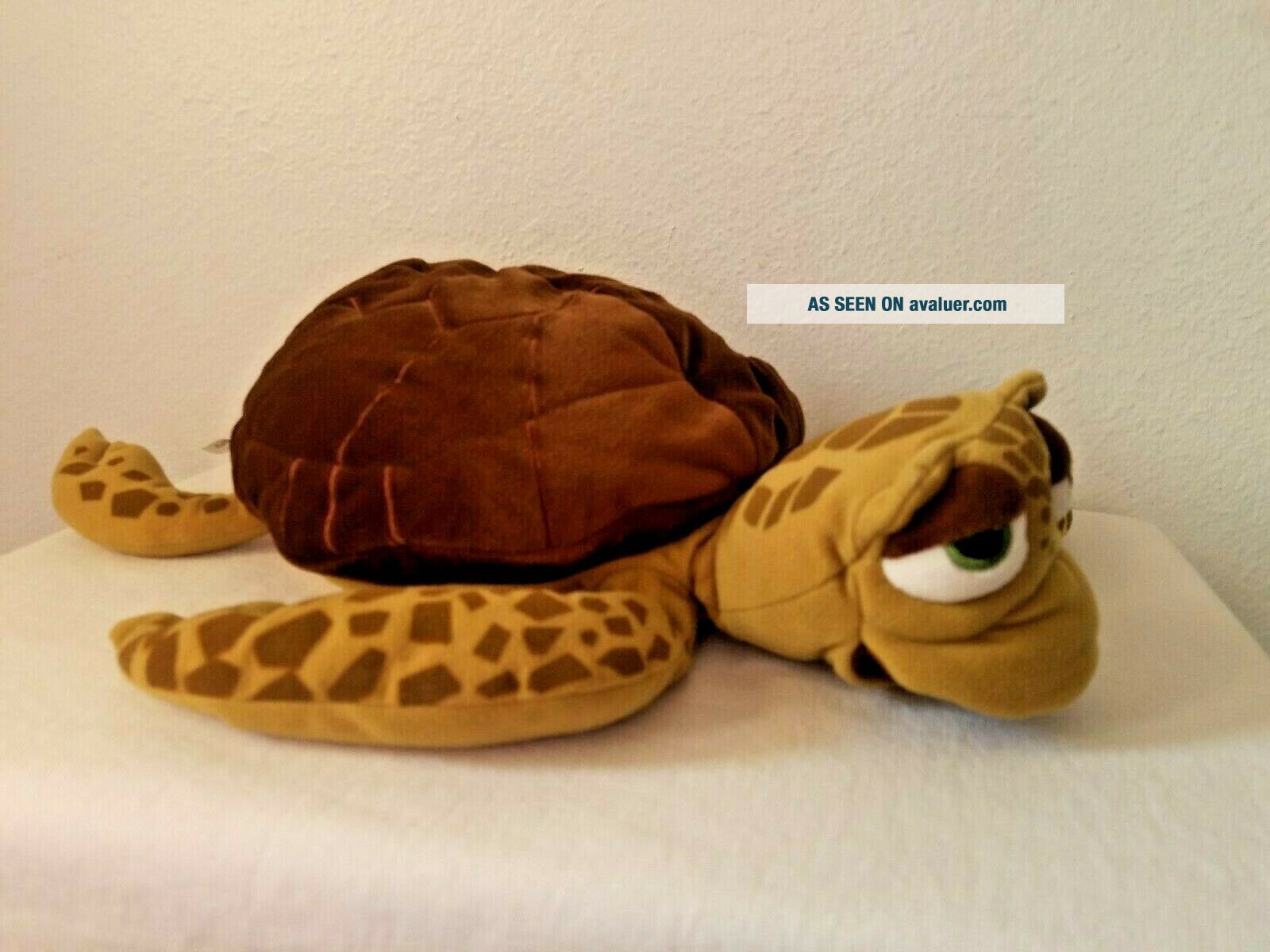 Disney Store Crush Turtle Finding Nemo Hand Puppet Plush Stuffed Animal ...