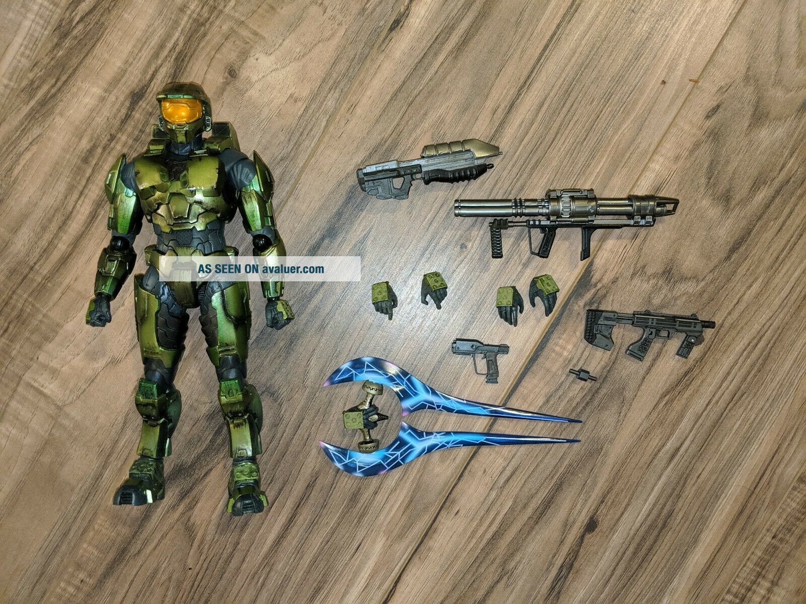 Halo 2 Play Arts Kai Master Chief Action Figure Anniversary Edition ...