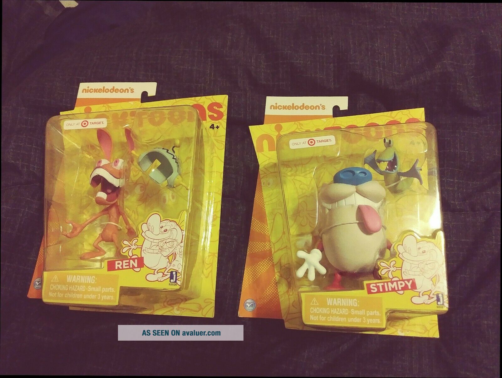 Ren And Stimpy Nicktoons Action Figures Target Exclusive In Packaging ...