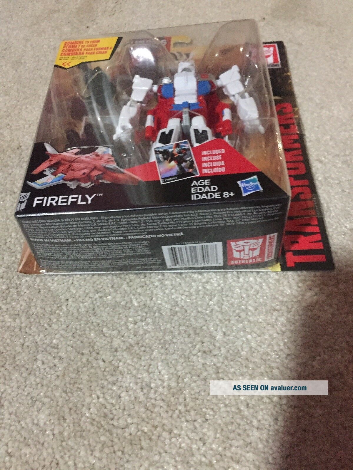 TRANSFORMERS FIREFLY Combiner Wars Deluxe Class Superion Aerialbot ...