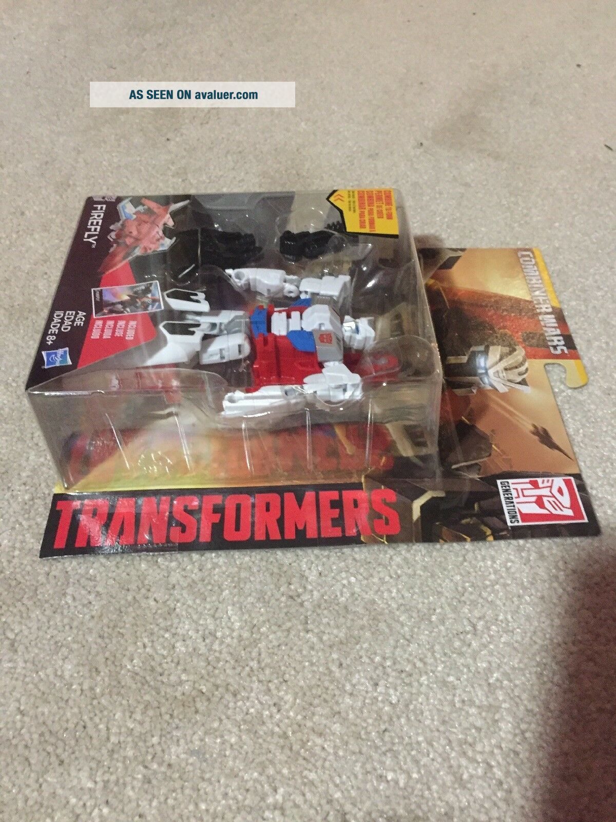 TRANSFORMERS FIREFLY Combiner Wars Deluxe Class Superion Aerialbot ...
