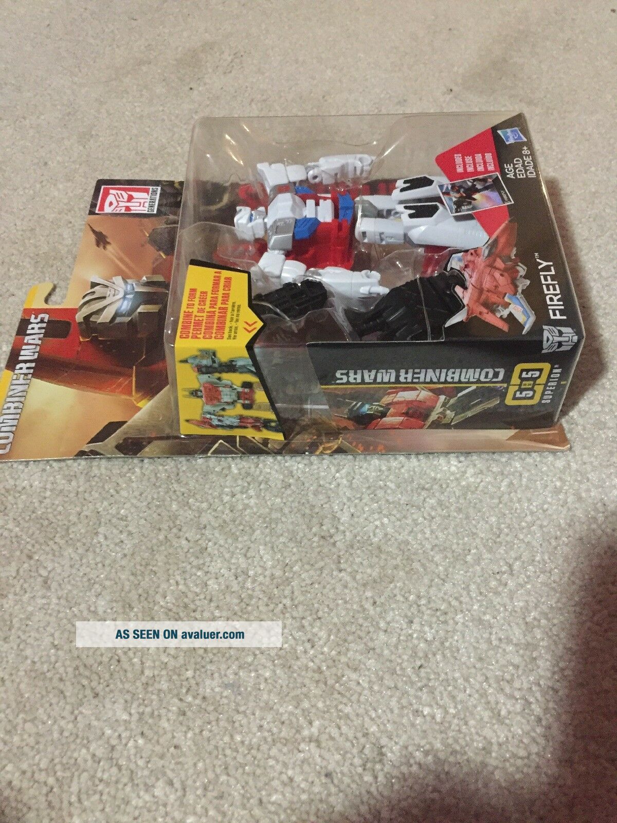 TRANSFORMERS FIREFLY Combiner Wars Deluxe Class Superion Aerialbot ...