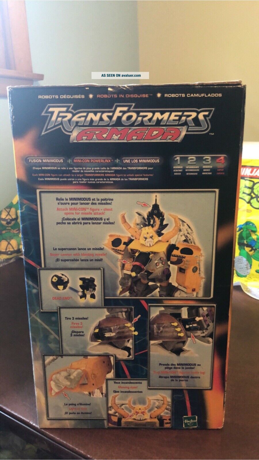 Hasbro Unicron W/ Dead End Mini Con Transformers Armada Action Figure ...