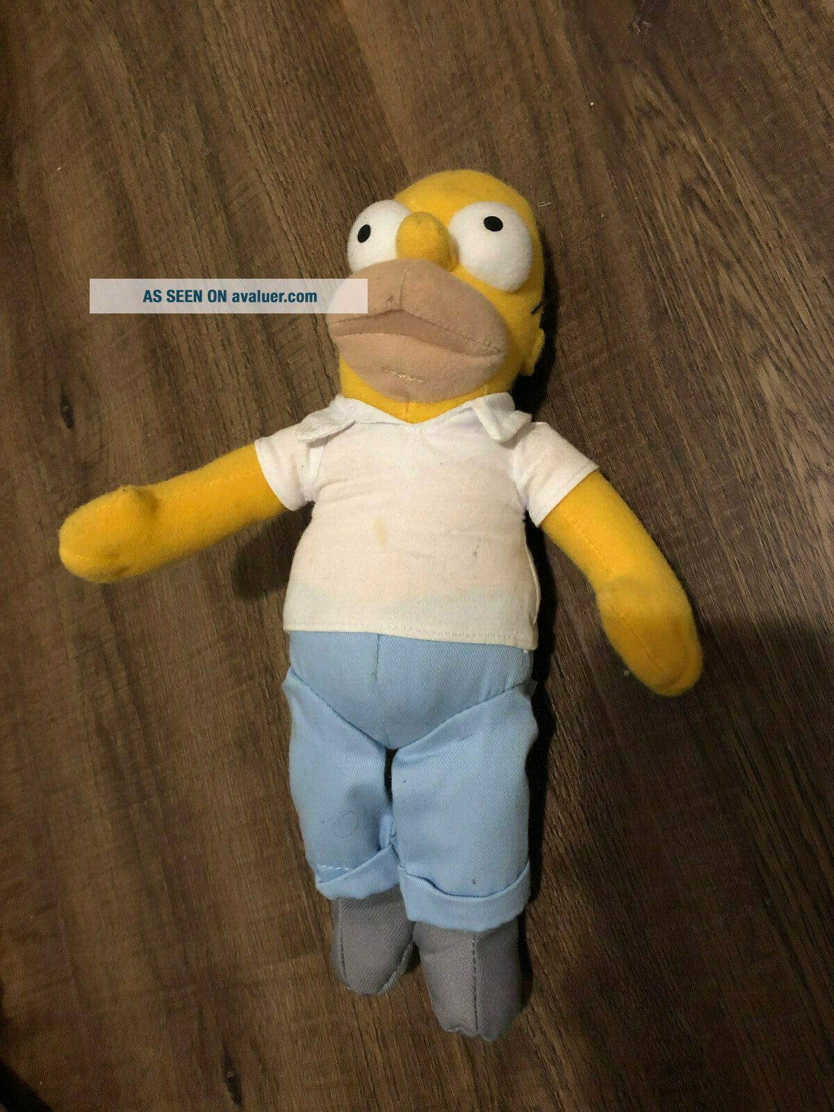 The Simpsons Homer Simpson Stuffed Plush Doll Figure 2010 Universal ...
