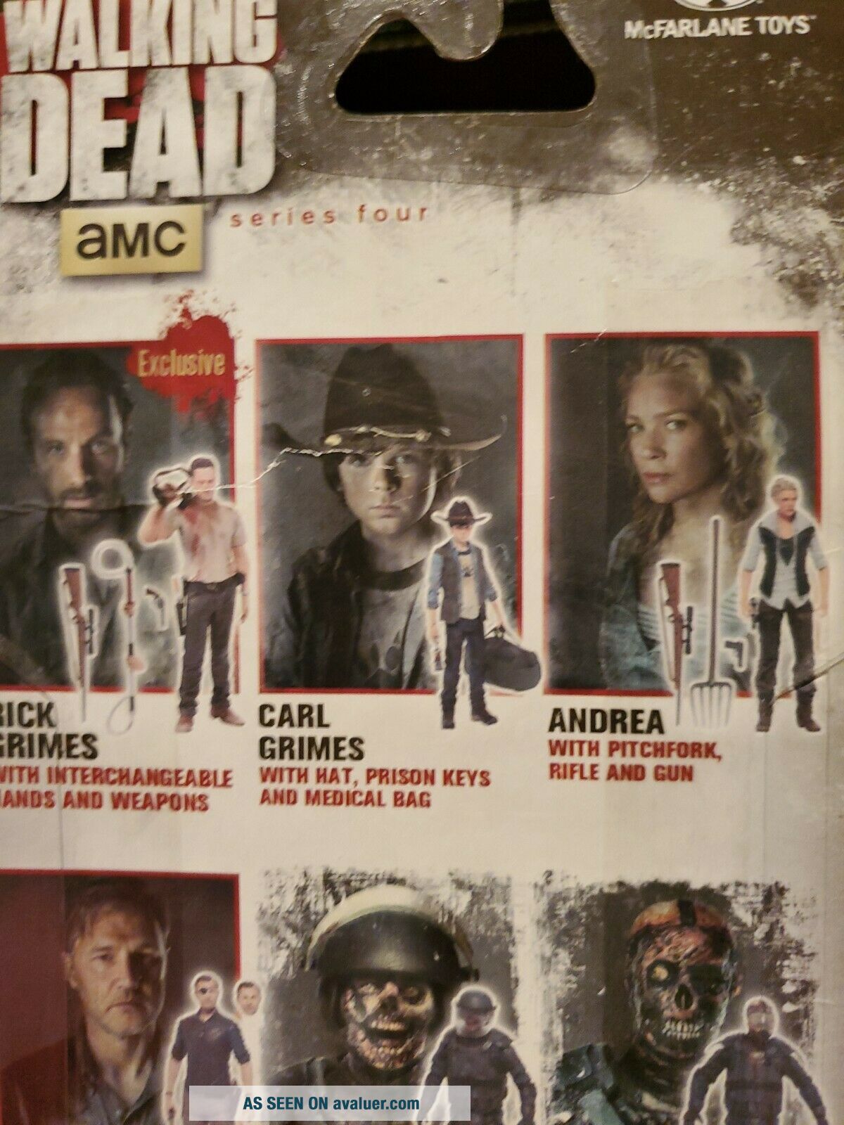 McFarlane Toys The Walking Dead Series 4: Carl Grimes Action Figure ...