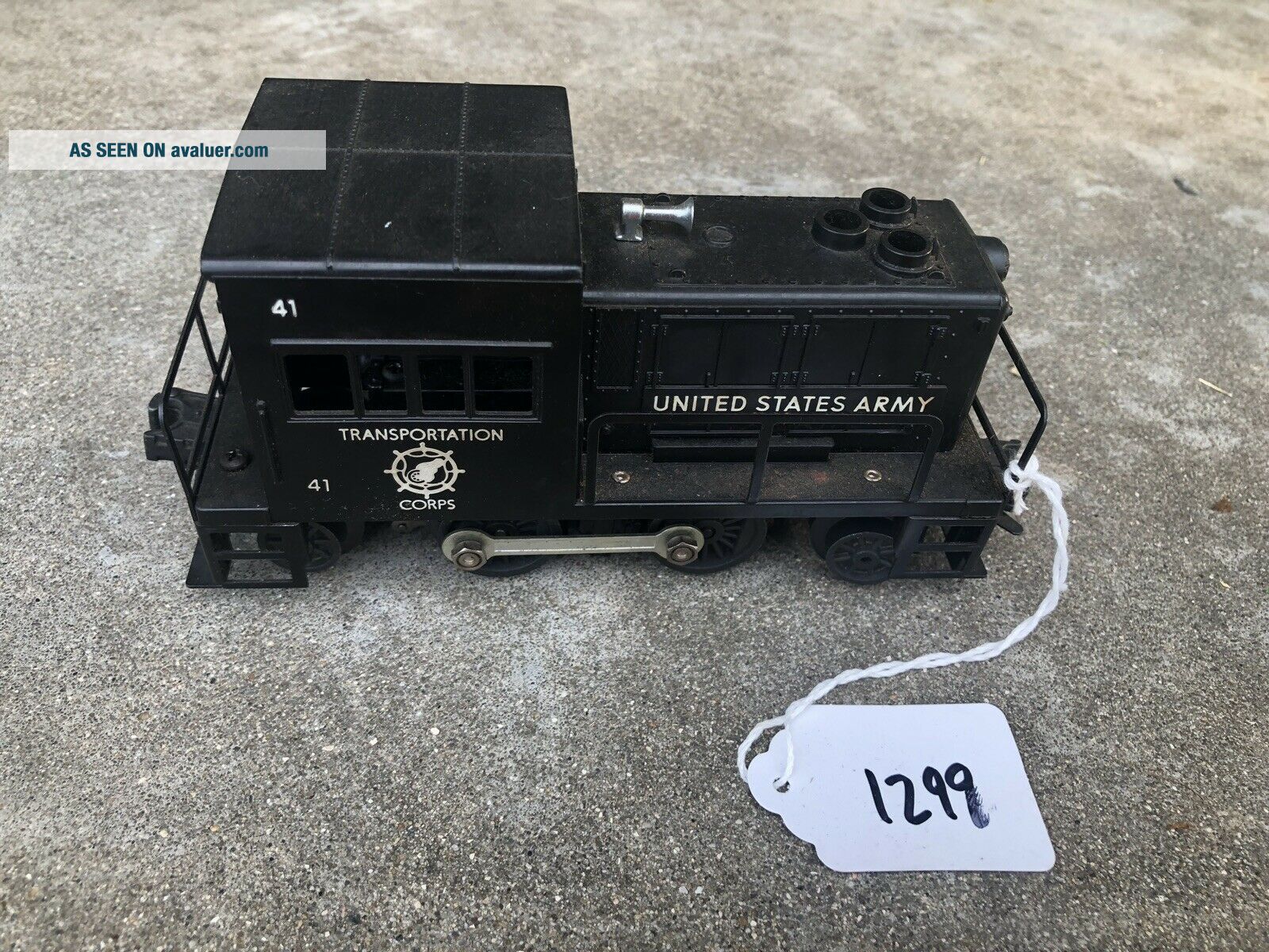 Lionel O Gauge 41 Motorized US Army Switcher | #9245814