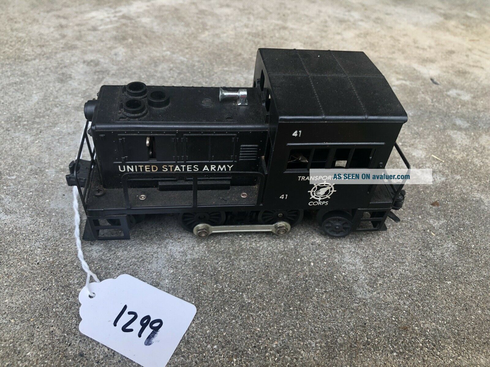 Lionel O Gauge 41 Motorized US Army Switcher | #9245814