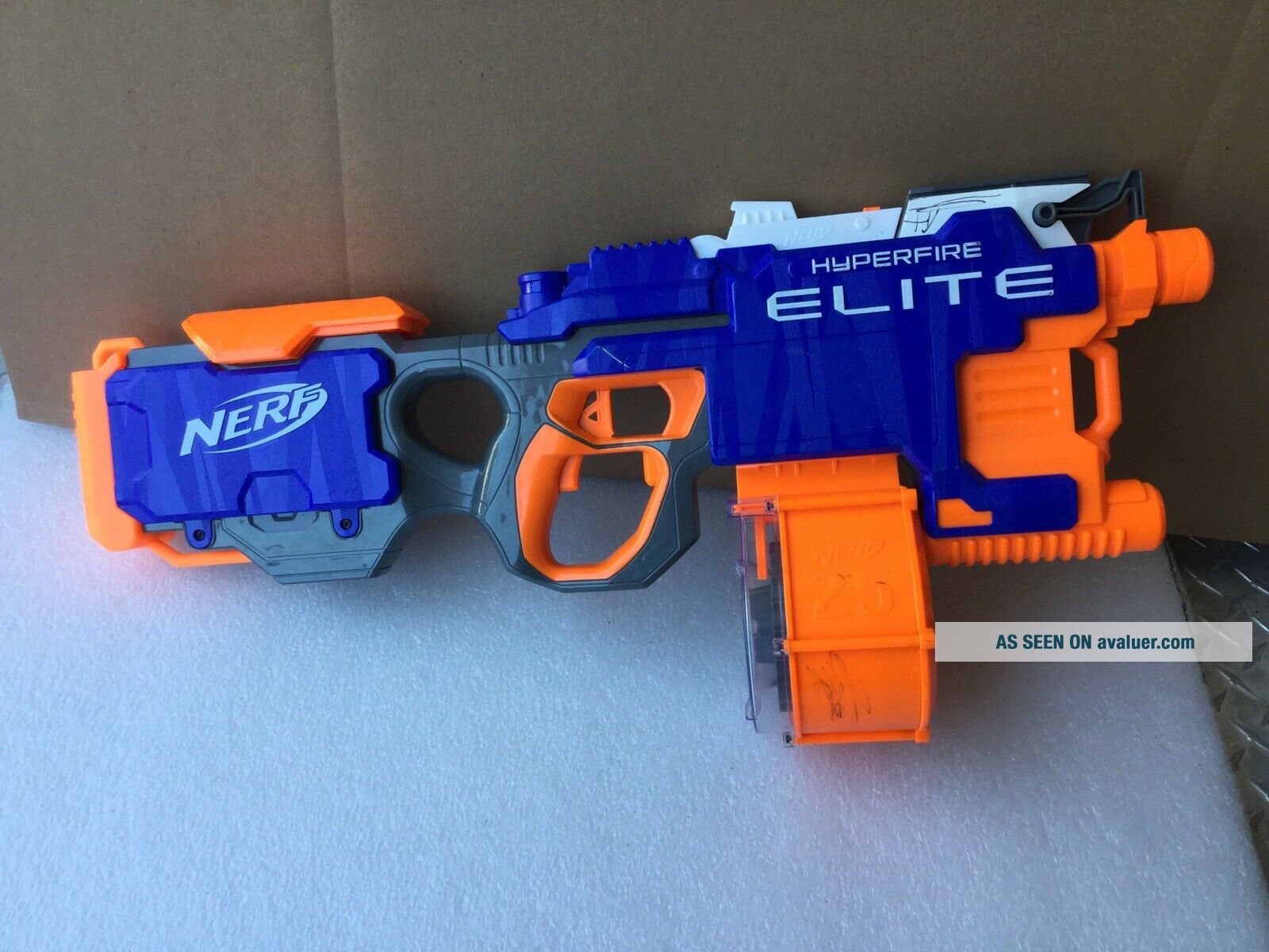 NERF Hyperfire Elite Dart Gun With Drum | #9254664