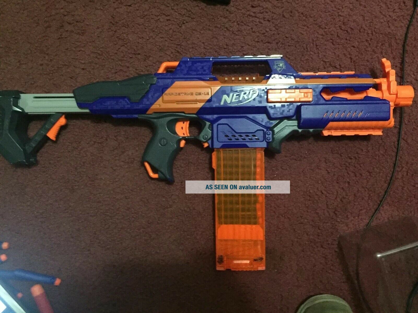 Nerf N - Strike Elite Rapidstrike CS - 18 Dart Blaster W/ Clip And ...