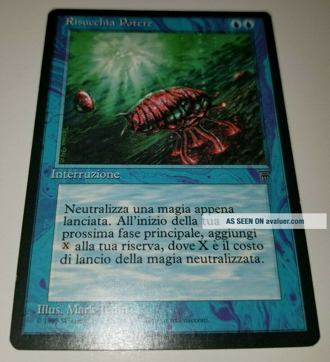 MTG Mana Drain Legends Italian Magic The Gathering LP | #9242131