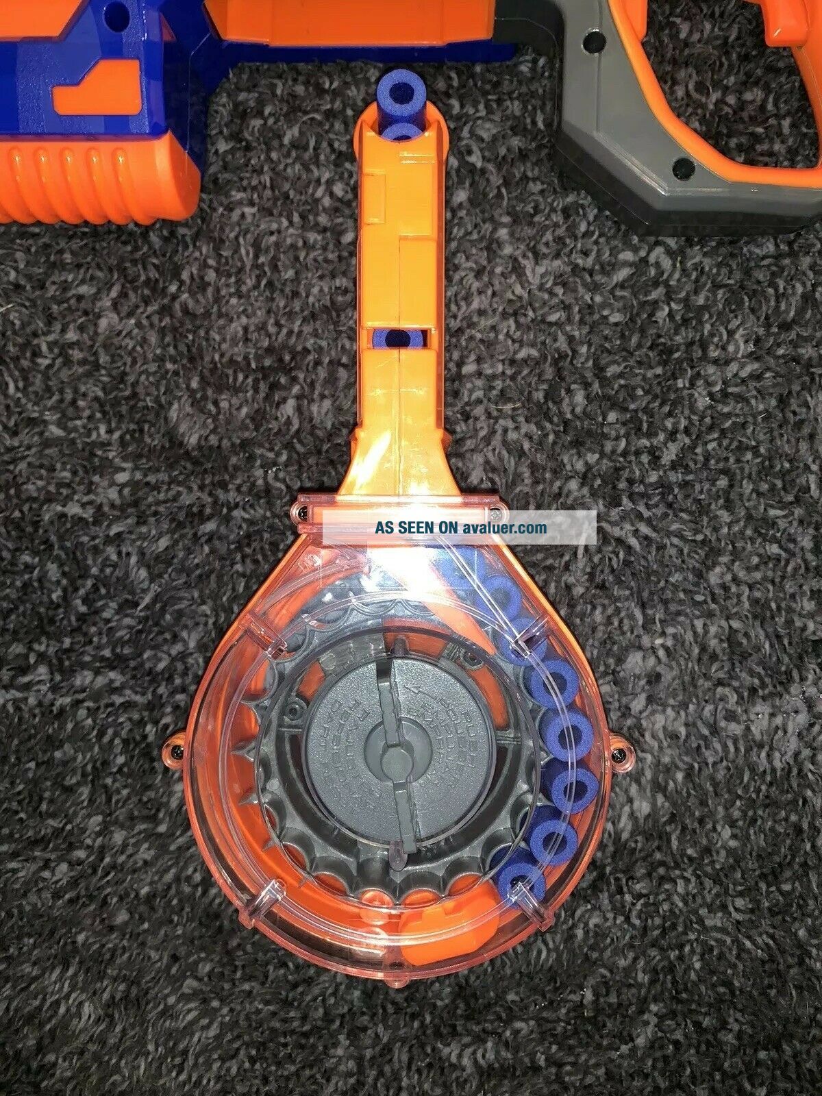 NERF Hyperfire Elite Dart Gun With Drum - | #9257060