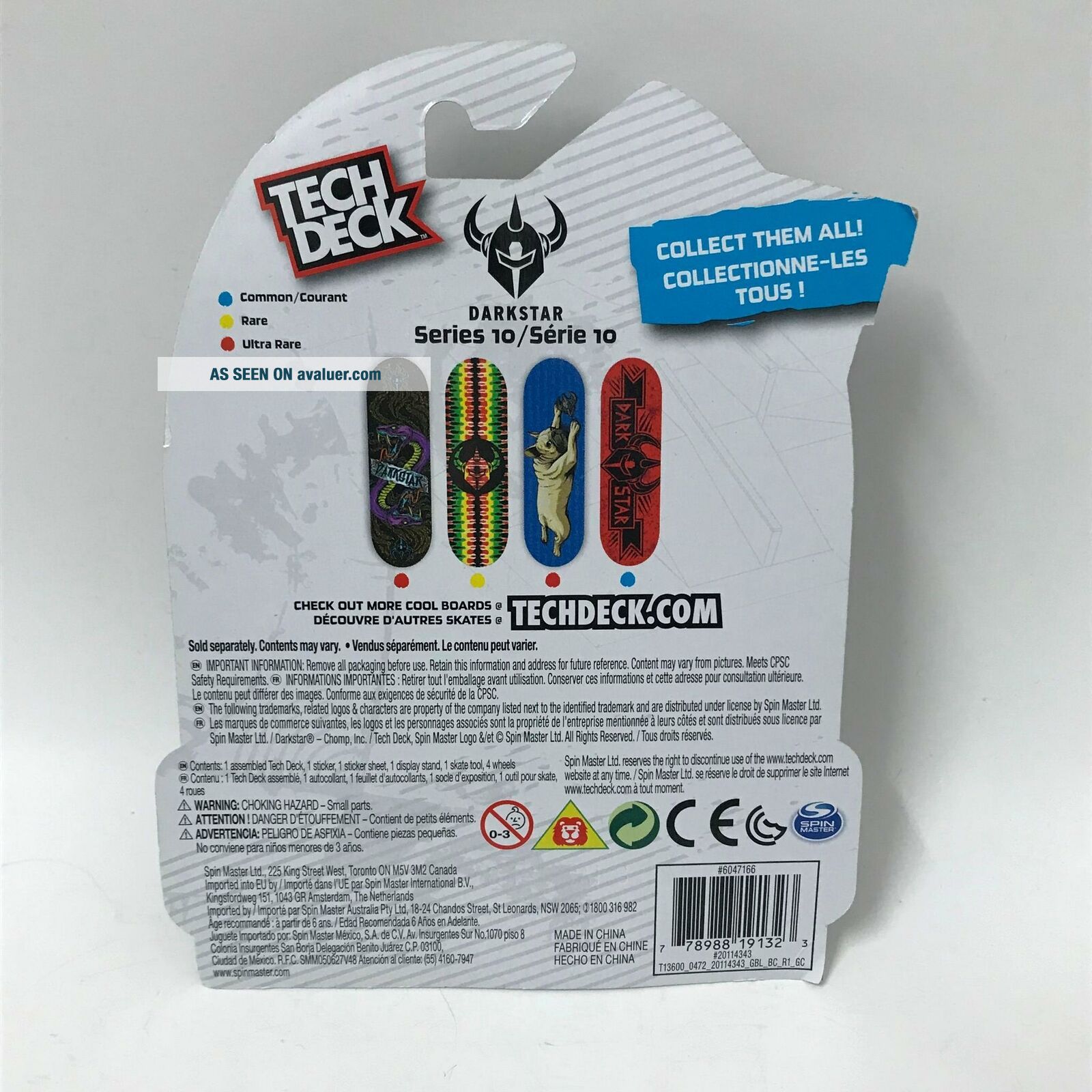 Tech Deck Darkstar Series 10 Purple Snake Ultra Rare Fingerboard ...