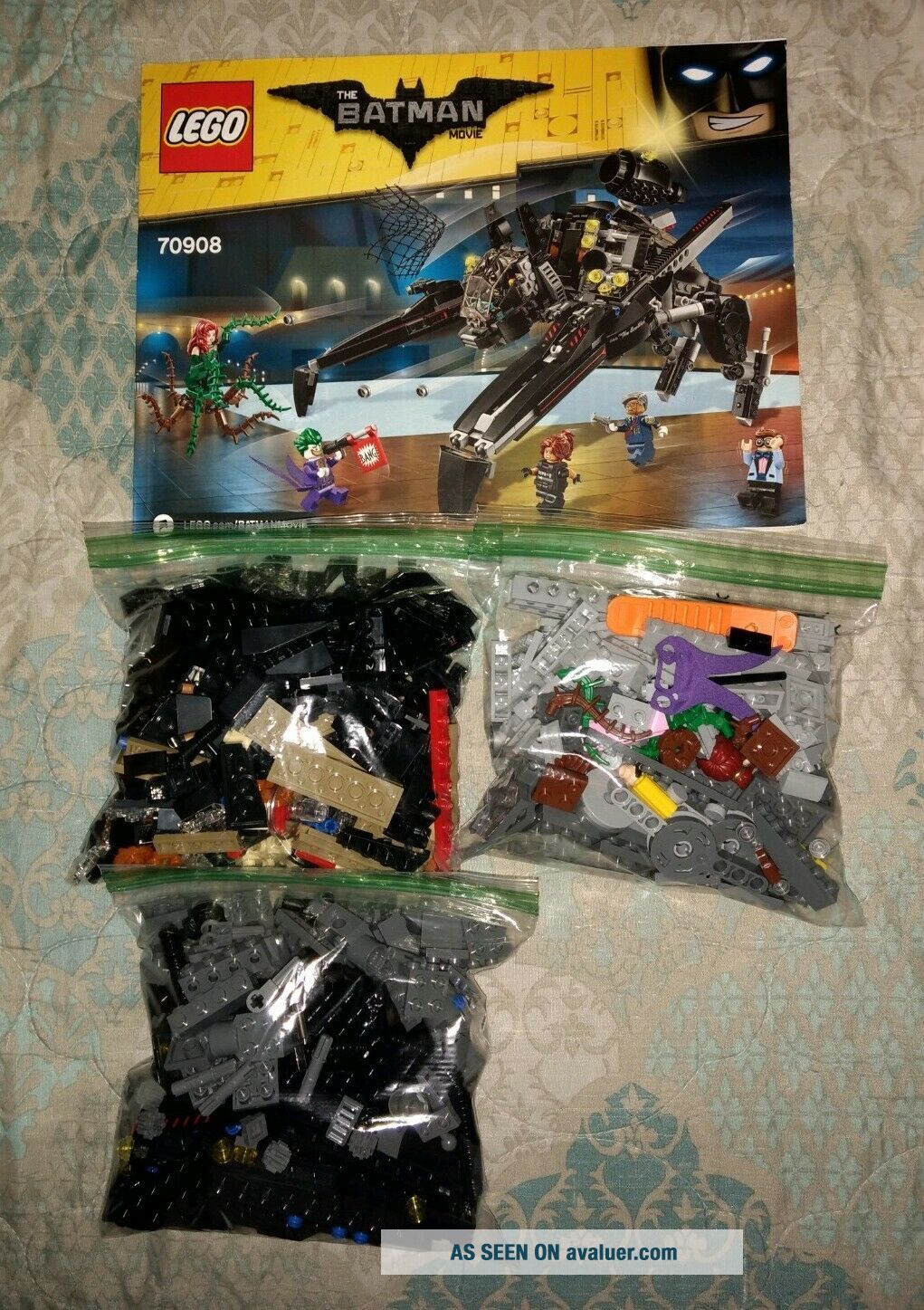 Lego Batman Movie The Scuttler Vehicle Minifigs Instructions | #9280388