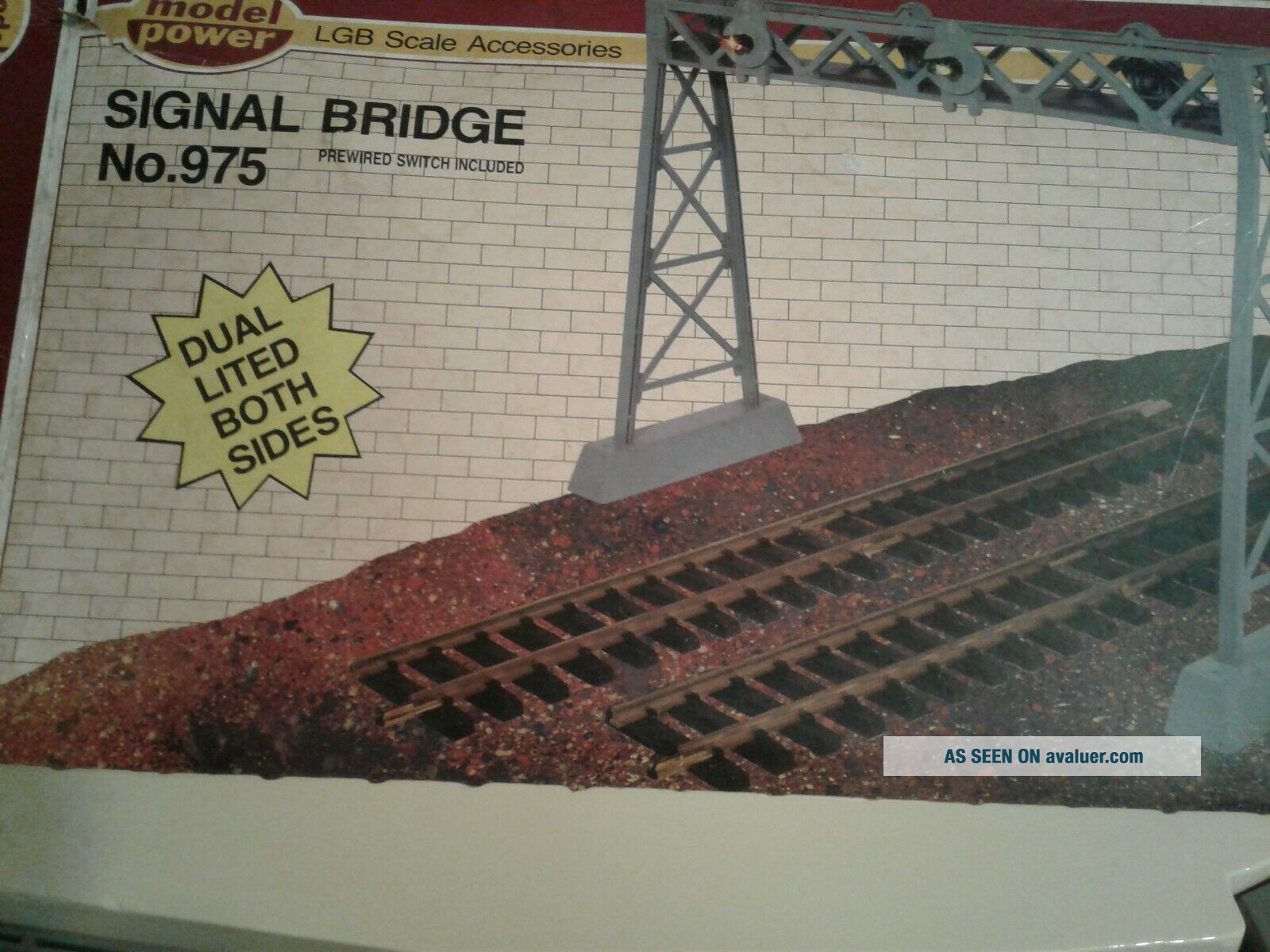 MODEL POWER G SCALE SIGNAL BRIDGE NO975 | #9275383