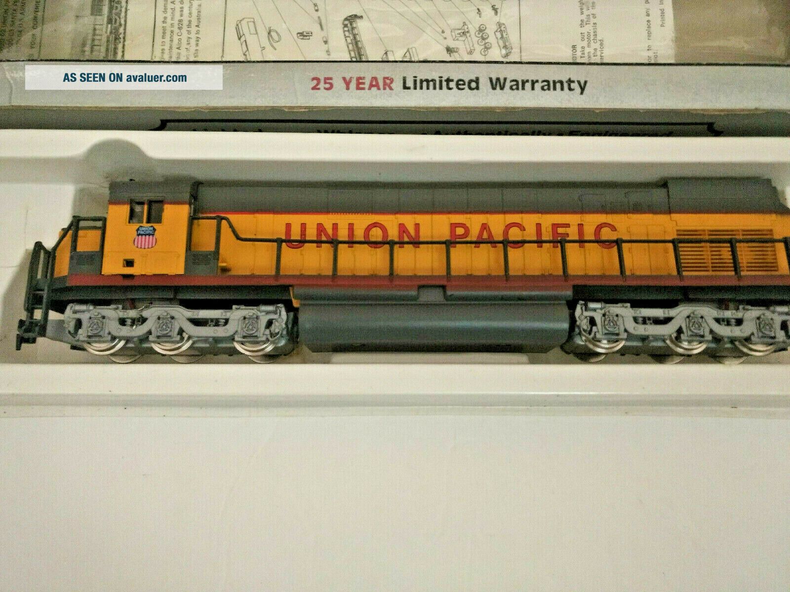 HO Scale AHM Union Pacific Alco C 638 Diesel Locomotive Vintage Rare ...