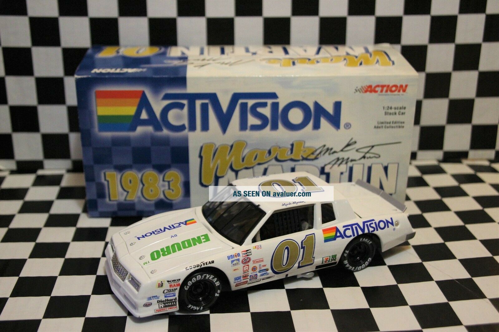 1983 Mark Martin 01 Enduro Activision Monte Carlo SS 1/24 | #9287629