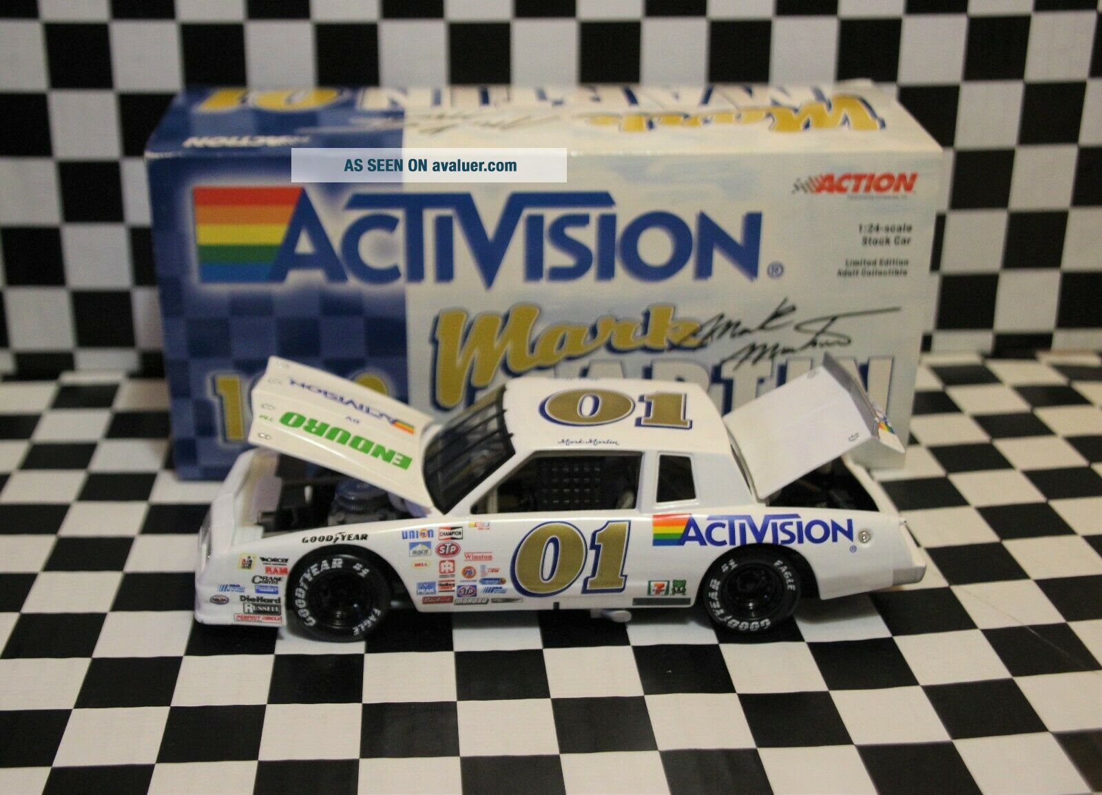 1983 Mark Martin 01 Enduro Activision Monte Carlo SS 1/24 | #9287629
