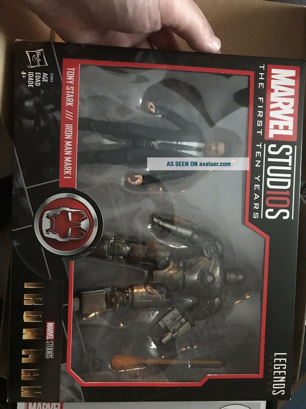 TONY STARK & IRON MAN MARK I Marvel Studios Legends First Ten Years ...