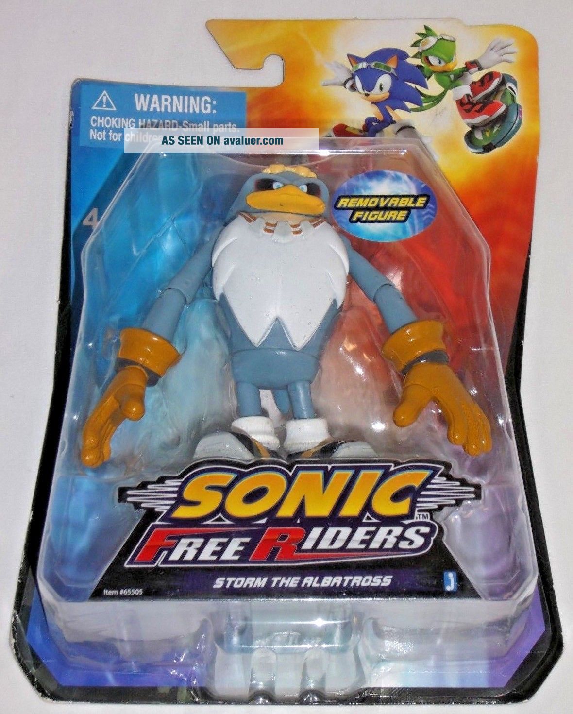 JAZWARES SEGA Game SONIC HEDGEHOG Riders - STORM ALBATROSS Poseable ...