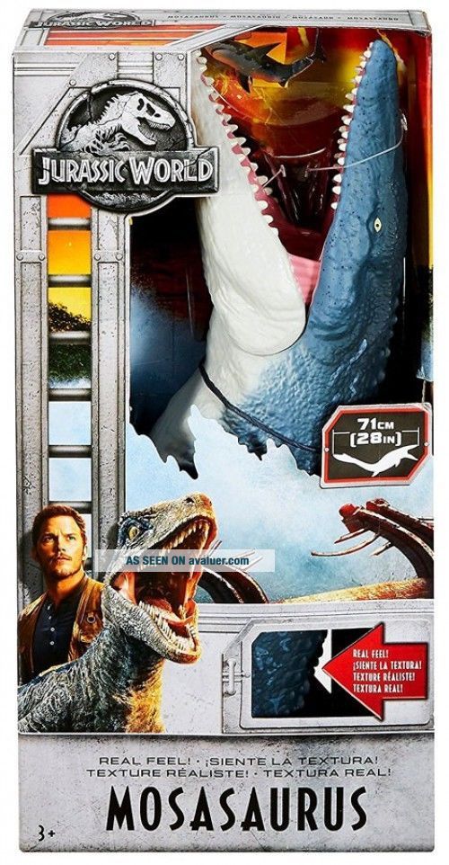 Jurassic World Fallen Kingdom Real Feel Mosasaurus Action Figure | #9289173