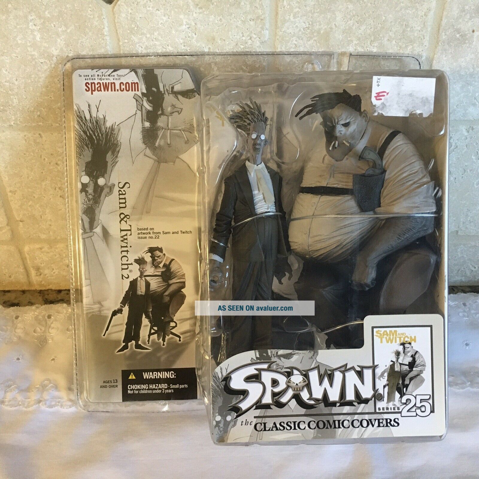 McFarlane Toys Sam And Twitch Spawn 25 Classic Comic Covers Action ...