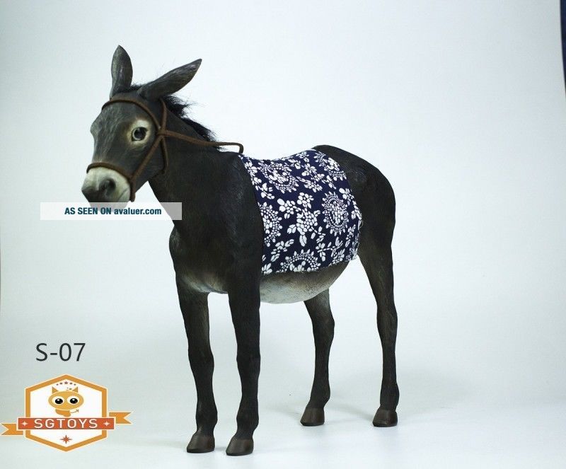 SGTOYS S - 07 1/6 Scale Donkey Animal Model Toy | #9298571