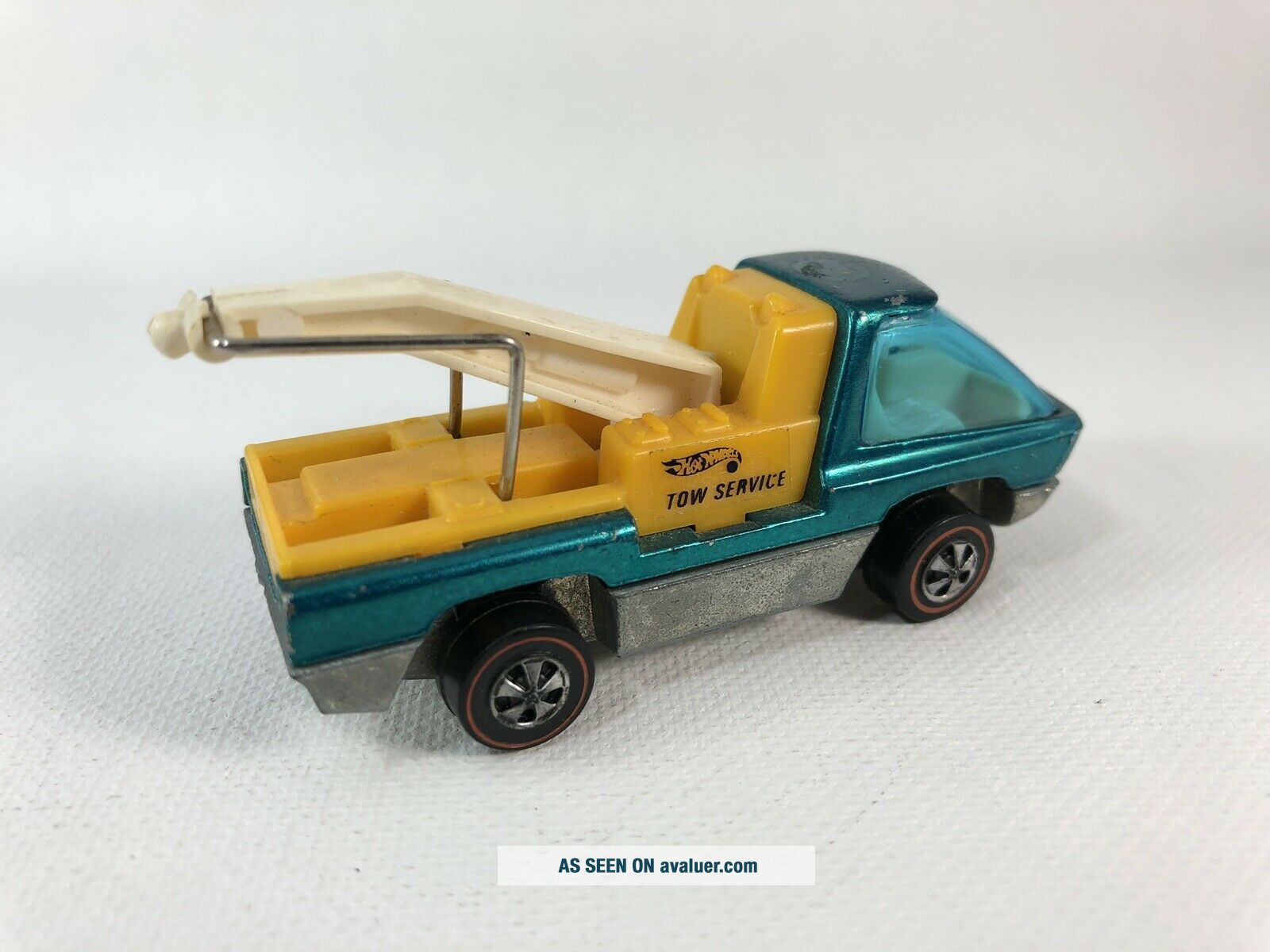 Hot Wheels Redline Heavyweights 1970 Tow Truck Aqua Hong Kong 6450 ...